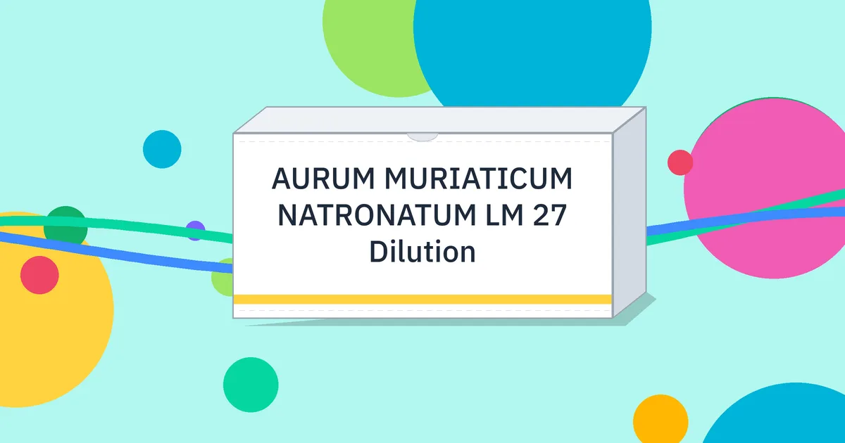 Symbolbild: Packung mit der Aufschrift AURUM MURIATICUM NATRONATUM LM 27 Dilution (PZN 12786081) – Verfügbarkeit und Bezug in Apotheken in Frankfurt am Main