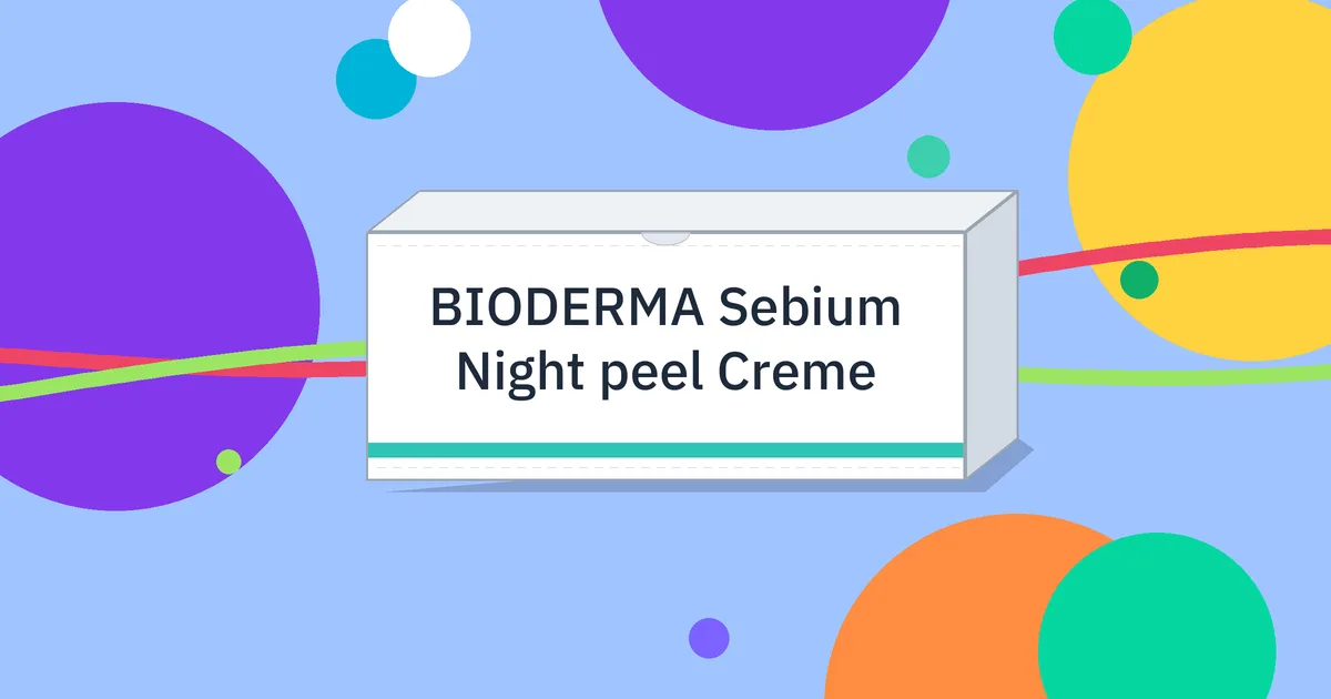 Symbolbild: Packung mit der Aufschrift BIODERMA Sebium Night peel Creme (PZN 16015854) – Verfügbarkeit und Bezug in Apotheken in Frankfurt am Main
