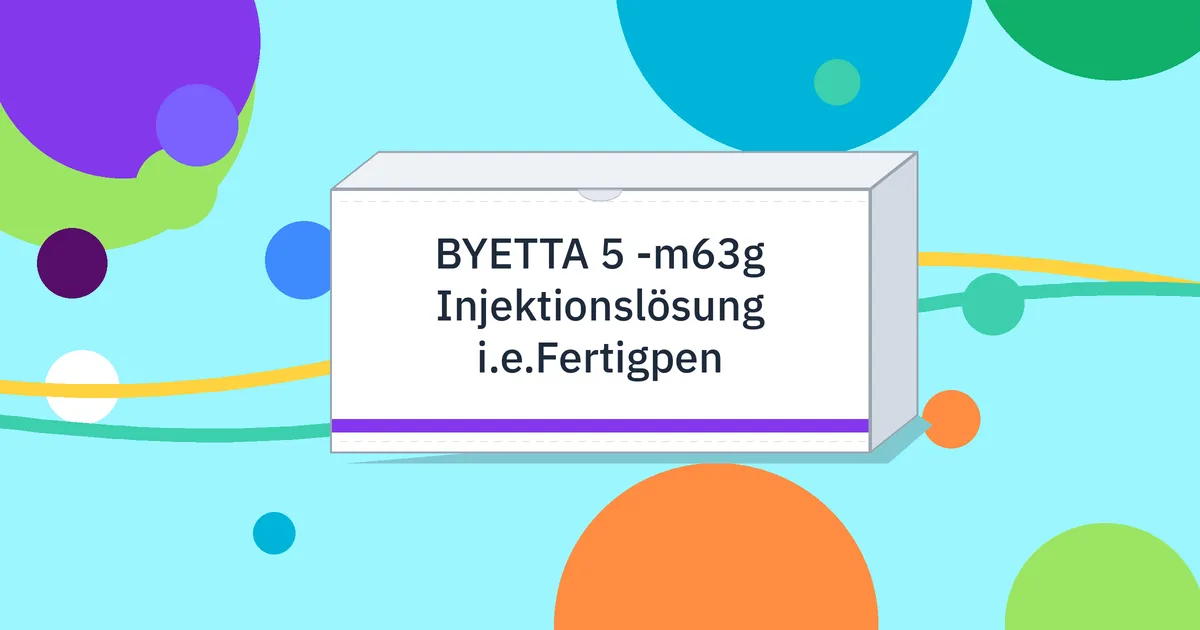 Symbolbild: Packung mit der Aufschrift BYETTA 5 -m63g Injektionslösung i.e.Fertigpen (PZN 00837270) – Verfügbarkeit und Bezug in Apotheken in Frankfurt am Main