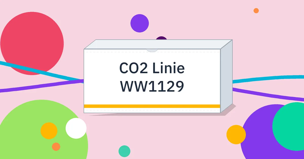 Symbolbild: Packung mit der Aufschrift CO2 Linie WW1129 (PZN 06403526) – Verfügbarkeit und Bezug in Apotheken in Frankfurt am Main