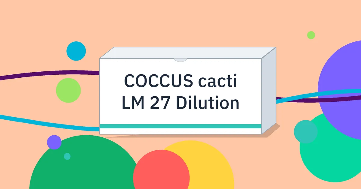 Symbolbild: Packung mit der Aufschrift COCCUS cacti LM 27 Dilution (PZN 12829206) – Verfügbarkeit und Bezug in Apotheken in Frankfurt am Main