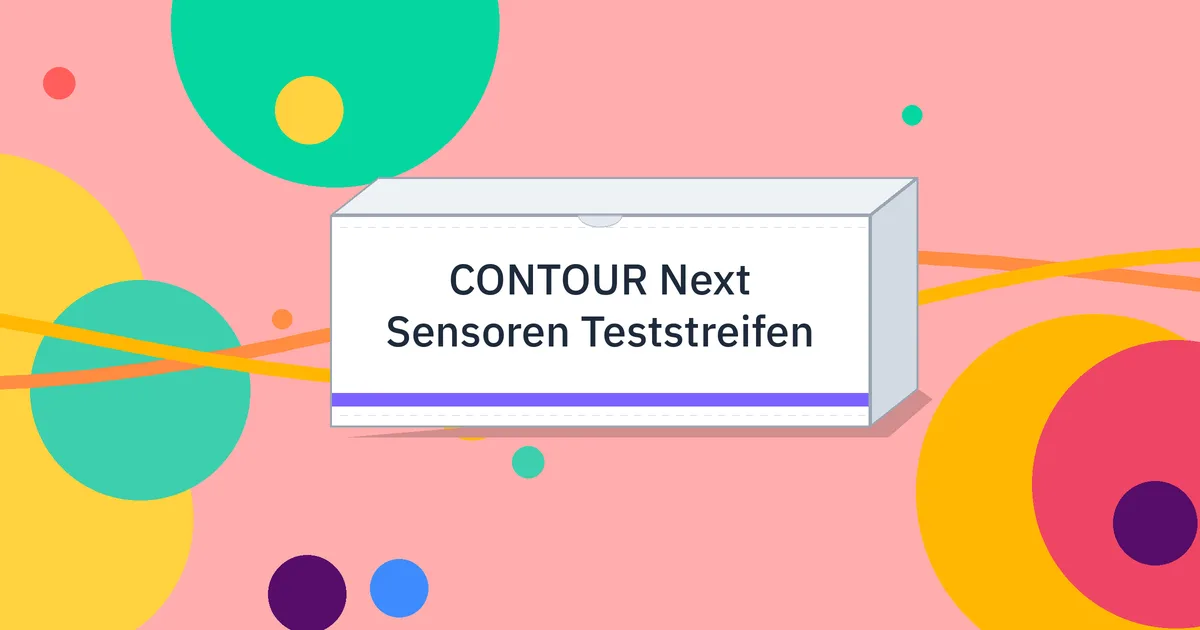 Symbolbild: Packung mit der Aufschrift CONTOUR Next Sensoren Teststreifen (PZN 09757934) – Verfügbarkeit und Bezug in Apotheken in Frankfurt am Main