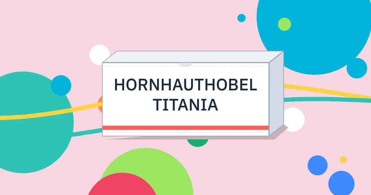 Symbolbild: Packung mit der Aufschrift HORNHAUTHOBEL TITANIA (PZN 01895944) – Verfügbarkeit und Bezug in Apotheken in Frankfurt am Main