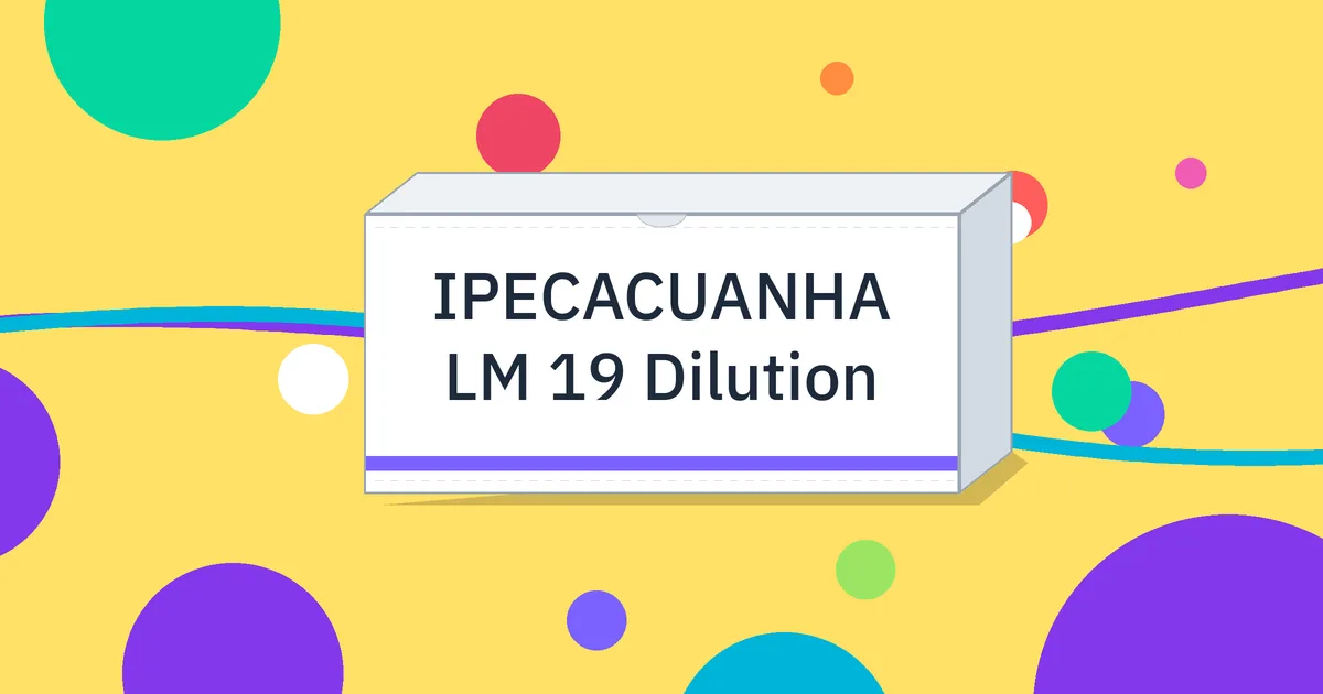 Symbolbild: Packung mit der Aufschrift IPECACUANHA LM 19 Dilution (PZN 12913059) – Verfügbarkeit und Bezug in Apotheken in Frankfurt am Main