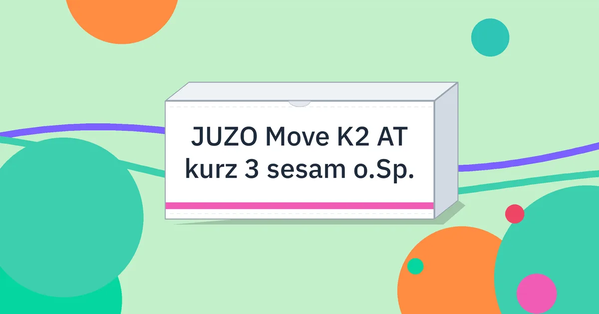 Symbolbild: Packung mit der Aufschrift JUZO Move K2 AT kurz 3 sesam o.Sp. (PZN 20675390) – Verfügbarkeit und Bezug in Apotheken in Frankfurt am Main