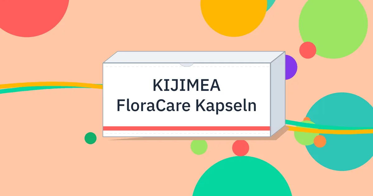 Symbolbild: Packung mit der Aufschrift KIJIMEA FloraCare Kapseln (PZN 19249305) – Verfügbarkeit und Bezug in Apotheken in Frankfurt am Main