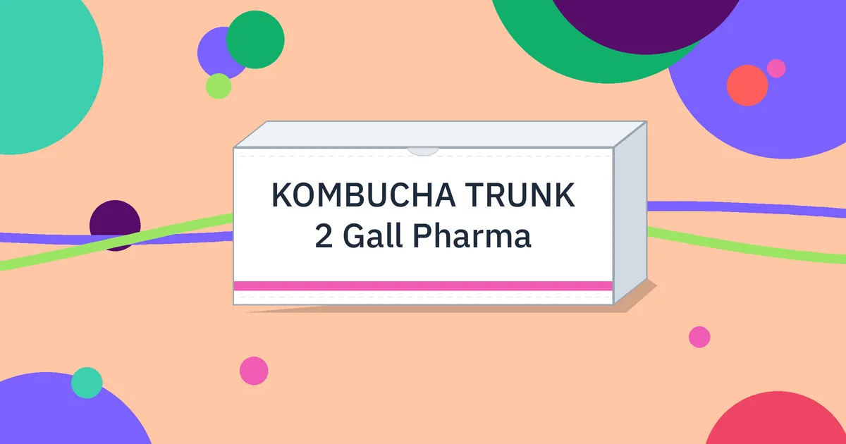 Symbolbild: Packung mit der Aufschrift KOMBUCHA TRUNK 2 Gall Pharma (PZN 08725286) – Verfügbarkeit und Bezug in Apotheken in Frankfurt am Main