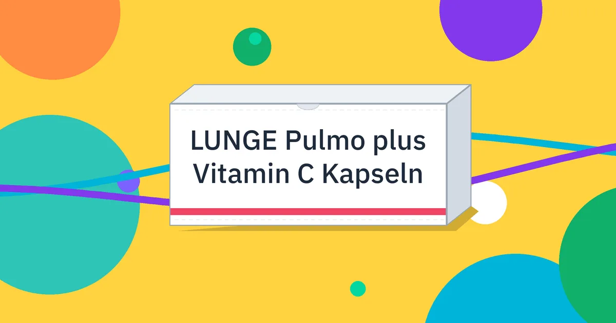 Symbolbild: Packung mit der Aufschrift LUNGE Pulmo plus Vitamin C Kapseln (PZN 07627386) – Verfügbarkeit und Bezug in Apotheken in Frankfurt am Main