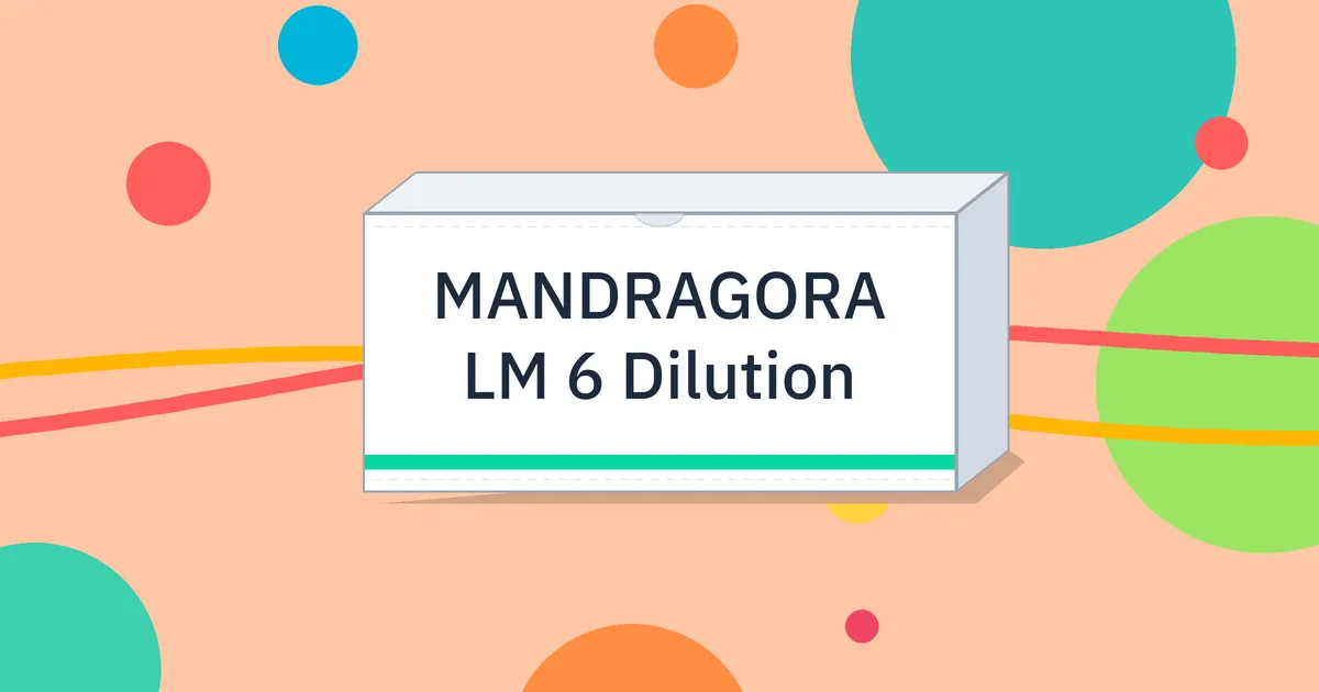 Symbolbild: Packung mit der Aufschrift MANDRAGORA LM 6 Dilution (PZN 12941819) – Verfügbarkeit und Bezug in Apotheken in Frankfurt am Main