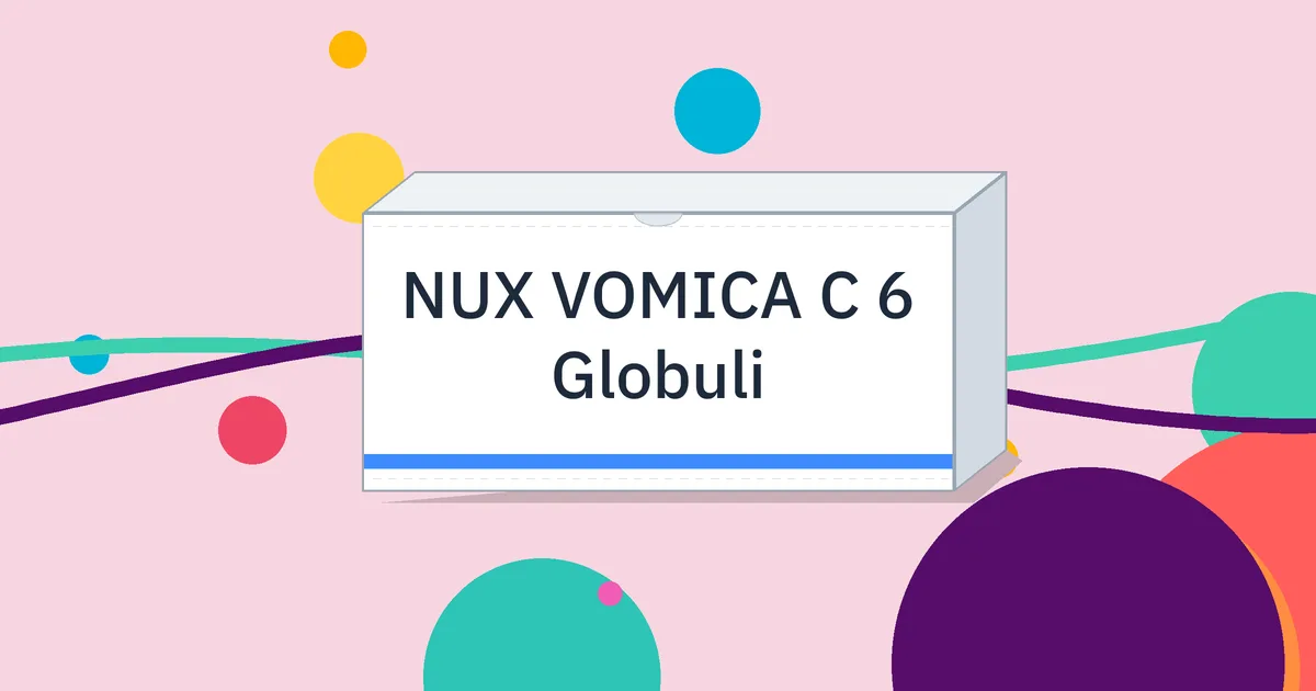 Symbolbild: Packung mit der Aufschrift NUX VOMICA C 6 Globuli (PZN 02928309) – Verfügbarkeit und Bezug in Apotheken in Frankfurt am Main