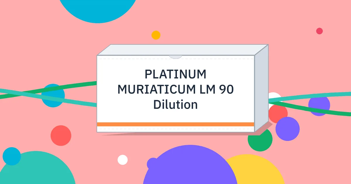Symbolbild: Packung mit der Aufschrift PLATINUM MURIATICUM LM 90 Dilution (PZN 13648323) – Verfügbarkeit und Bezug in Apotheken in Frankfurt am Main