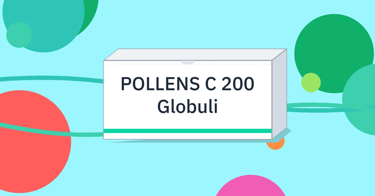 Symbolbild: Packung mit der Aufschrift POLLENS C 200 Globuli (PZN 16696452) – Verfügbarkeit und Bezug in Apotheken in Frankfurt am Main