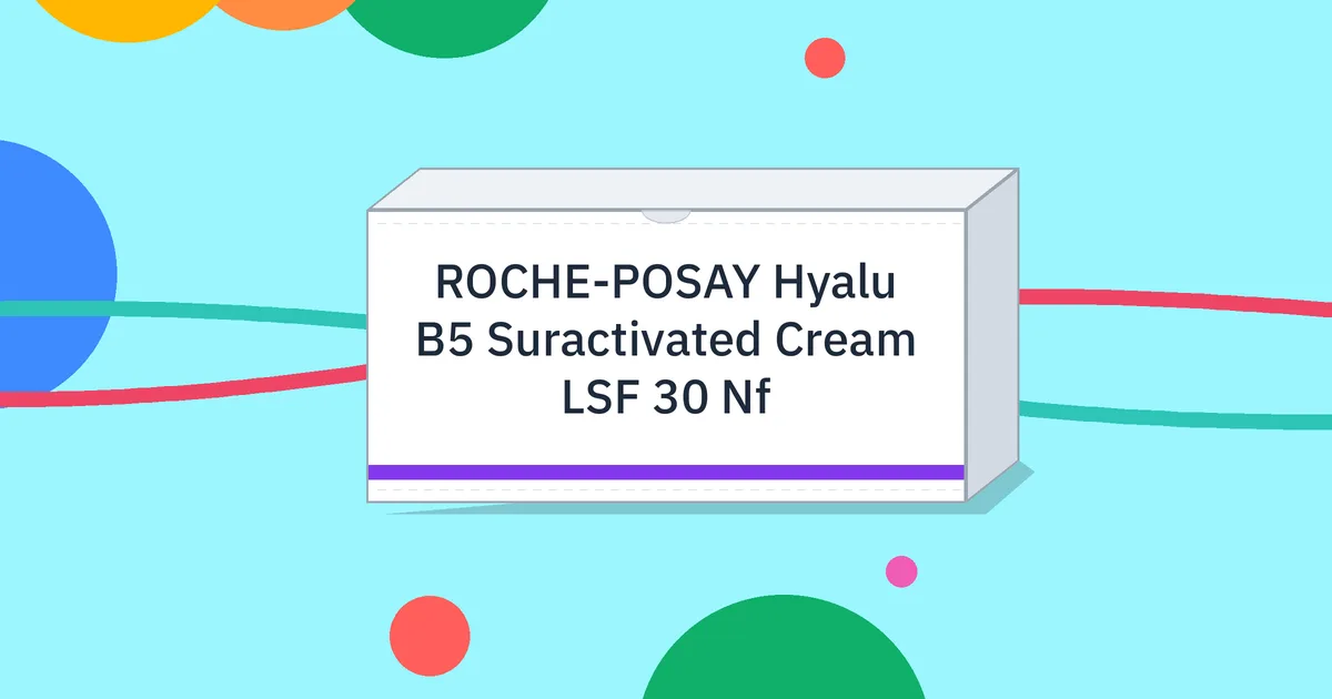 Symbolbild: Packung mit der Aufschrift ROCHE-POSAY Hyalu B5 Suractivated Cream LSF 30 Nf (PZN 19948517) – Verfügbarkeit und Bezug in Apotheken in Frankfurt am Main