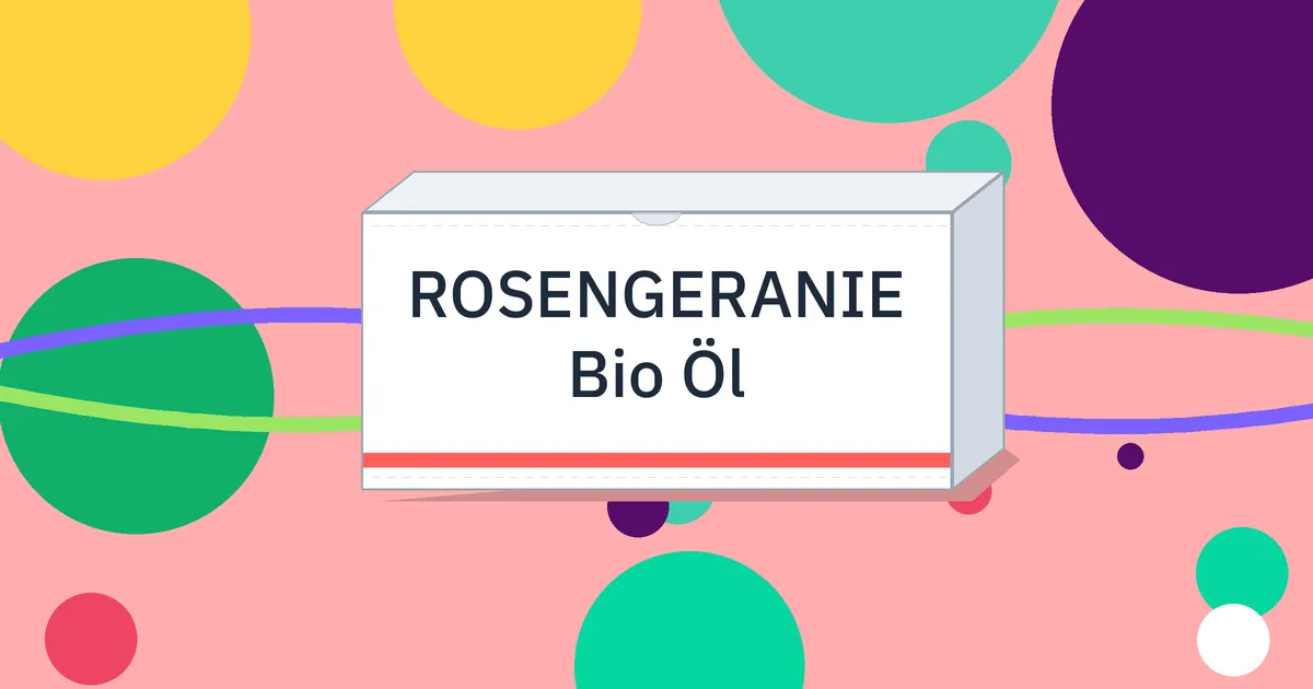 Symbolbild: Packung mit der Aufschrift ROSENGERANIE Bio Öl (PZN 04354982) – Verfügbarkeit und Bezug in Apotheken in Frankfurt am Main