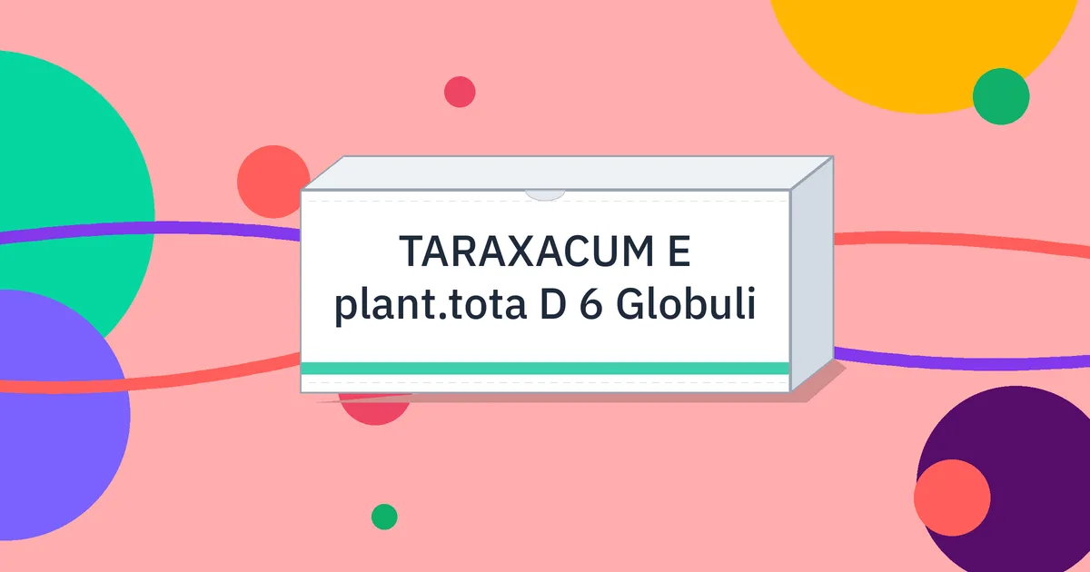 Symbolbild: Packung mit der Aufschrift TARAXACUM E plant.tota D 6 Globuli (PZN 08787979) – Verfügbarkeit und Bezug in Apotheken in Frankfurt am Main