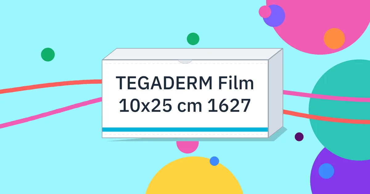 Symbolbild: Packung mit der Aufschrift TEGADERM Film 10x25 cm 1627 (PZN 19704100) – Verfügbarkeit und Bezug in Apotheken in Frankfurt am Main