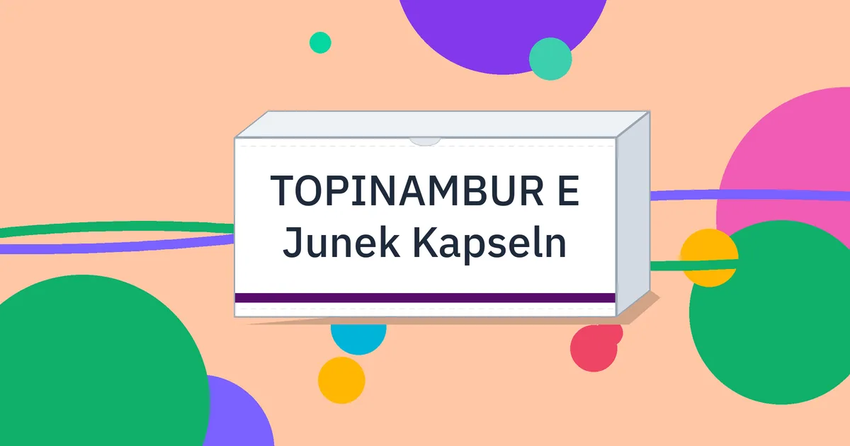 Symbolbild: Packung mit der Aufschrift TOPINAMBUR E Junek Kapseln (PZN 02584502) – Verfügbarkeit und Bezug in Apotheken in Frankfurt am Main