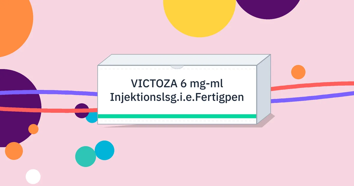 Symbolbild: Packung mit der Aufschrift VICTOZA 6 mg-ml Injektionslsg.i.e.Fertigpen (PZN 19235266) – Verfügbarkeit und Bezug in Apotheken in Frankfurt am Main