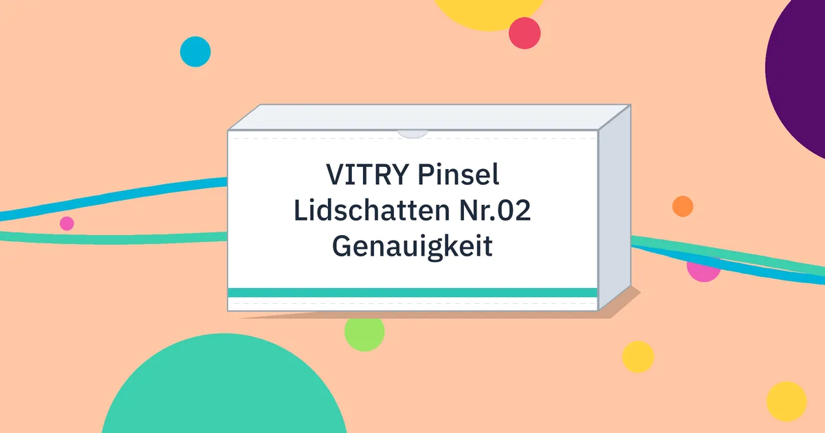 Symbolbild: Packung mit der Aufschrift VITRY Pinsel Lidschatten Nr.02 Genauigkeit (PZN 10300795) – Verfügbarkeit und Bezug in Apotheken in Frankfurt am Main