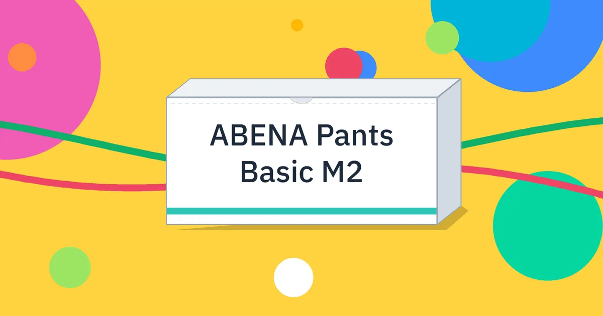 Symbolbild: Packung mit der Aufschrift ABENA Pants Basic M2 (PZN 20028124) – Verfügbarkeit und Bezug in Apotheken in Frankfurt am Main