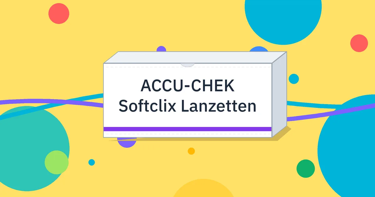 Symbolbild: Packung mit der Aufschrift ACCU-CHEK Softclix Lanzetten (PZN 18911860) – Verfügbarkeit und Bezug in Apotheken in Frankfurt am Main