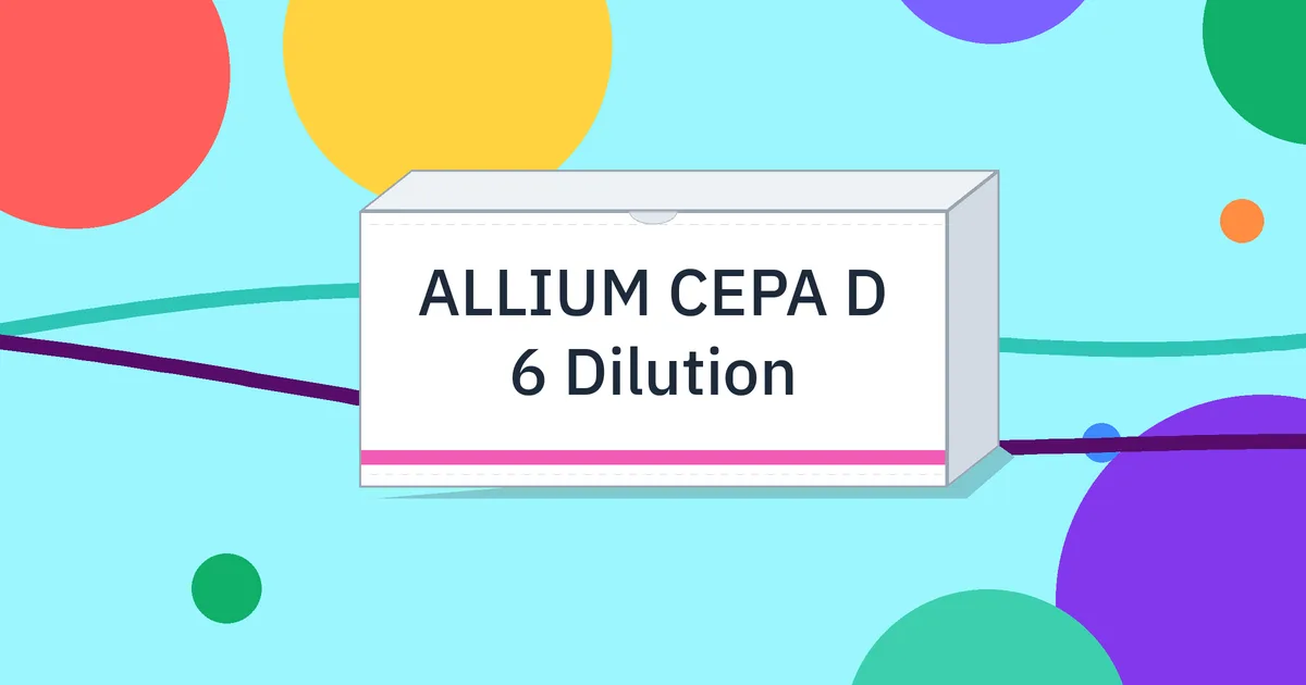 Symbolbild: Packung mit der Aufschrift ALLIUM CEPA D 6 Dilution (PZN 02610406) – Verfügbarkeit und Bezug in Apotheken in Frankfurt am Main