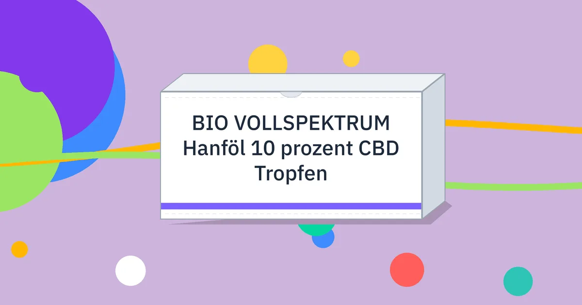 Symbolbild: Packung mit der Aufschrift BIO VOLLSPEKTRUM Hanföl 10 prozent CBD Tropfen (PZN 18028849) – Verfügbarkeit und Bezug in Apotheken in Frankfurt am Main