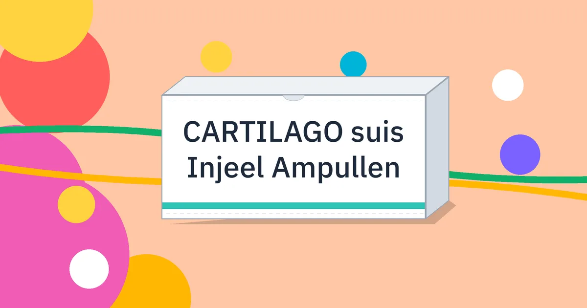 Symbolbild: Packung mit der Aufschrift CARTILAGO suis Injeel Ampullen (PZN 00181177) – Verfügbarkeit und Bezug in Apotheken in Frankfurt am Main