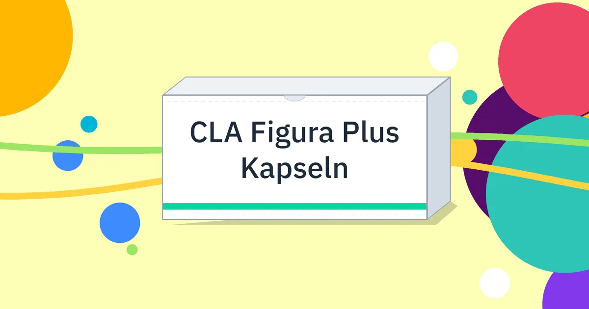 Symbolbild: Packung mit der Aufschrift CLA Figura Plus Kapseln (PZN 09280567) – Verfügbarkeit und Bezug in Apotheken in Frankfurt am Main