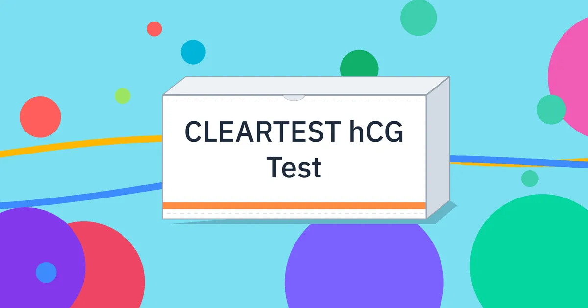 Symbolbild: Packung mit der Aufschrift CLEARTEST hCG Test (PZN 19517326) – Verfügbarkeit und Bezug in Apotheken in Frankfurt am Main