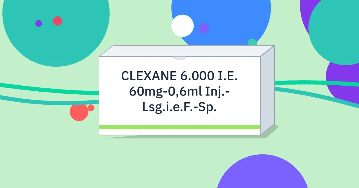 Symbolbild: Packung mit der Aufschrift CLEXANE 6.000 I.E. 60mg-0,6ml Inj.-Lsg.i.e.F.-Sp. (PZN 13567085) – Verfügbarkeit und Bezug in Apotheken in Frankfurt am Main