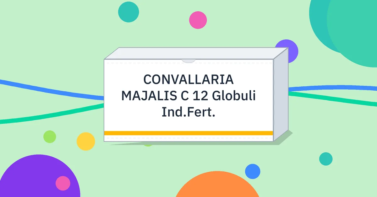 Symbolbild: Packung mit der Aufschrift CONVALLARIA MAJALIS C 12 Globuli Ind.Fert. (PZN 17678806) – Verfügbarkeit und Bezug in Apotheken in Frankfurt am Main