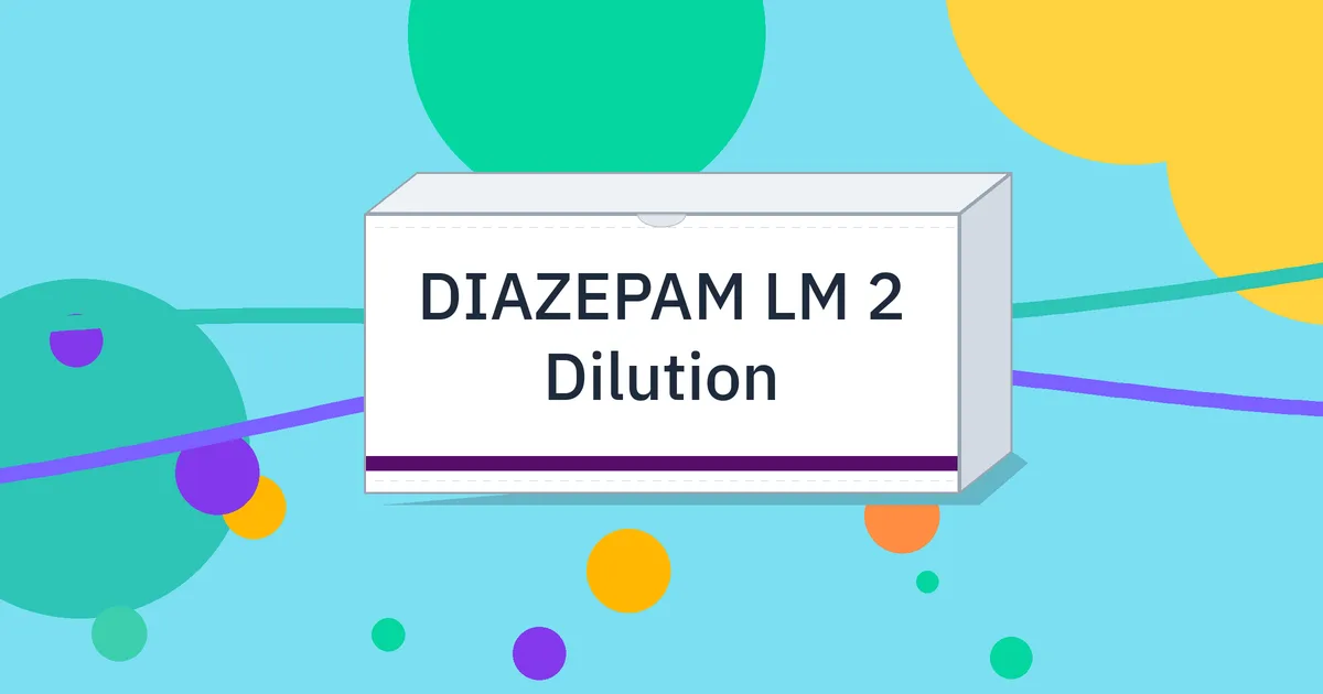 Symbolbild: Packung mit der Aufschrift DIAZEPAM LM 2 Dilution (PZN 12840722) – Verfügbarkeit und Bezug in Apotheken in Frankfurt am Main