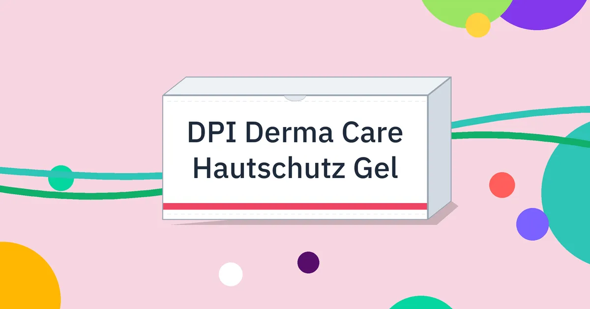 Symbolbild: Packung mit der Aufschrift DPI Derma Care Hautschutz Gel (PZN 03640846) – Verfügbarkeit und Bezug in Apotheken in Frankfurt am Main