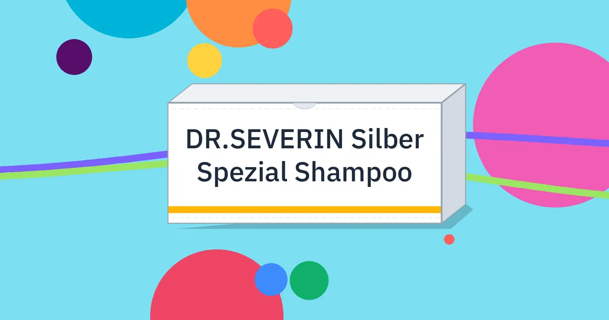 Symbolbild: Packung mit der Aufschrift DR.SEVERIN Silber Spezial Shampoo (PZN 13247920) – Verfügbarkeit und Bezug in Apotheken in Frankfurt am Main