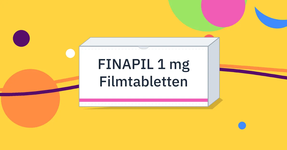 Symbolbild: Packung mit der Aufschrift FINAPIL 1 mg Filmtabletten (PZN 00283452) – Verfügbarkeit und Bezug in Apotheken in Frankfurt am Main