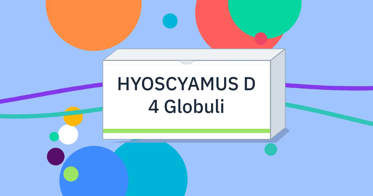 Symbolbild: Packung mit der Aufschrift HYOSCYAMUS D 4 Globuli (PZN 02924665) – Verfügbarkeit und Bezug in Apotheken in Frankfurt am Main