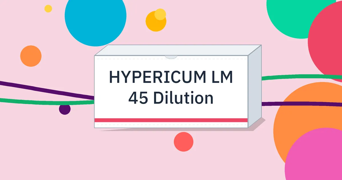 Symbolbild: Packung mit der Aufschrift HYPERICUM LM 45 Dilution (PZN 12891180) – Verfügbarkeit und Bezug in Apotheken in Frankfurt am Main