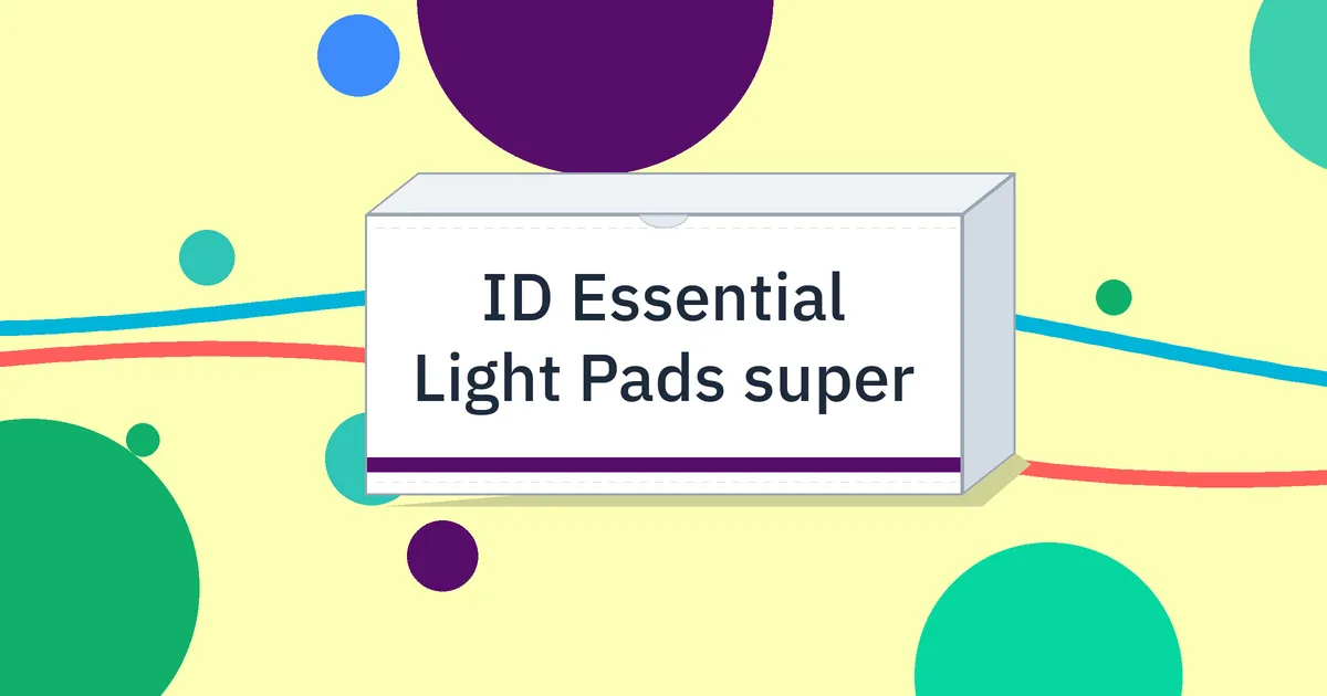 Symbolbild: Packung mit der Aufschrift ID Essential Light Pads super (PZN 19684739) – Verfügbarkeit und Bezug in Apotheken in Frankfurt am Main