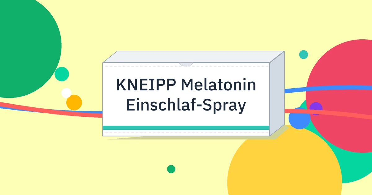 Symbolbild: Packung mit der Aufschrift KNEIPP Melatonin Einschlaf-Spray (PZN 18027548) – Verfügbarkeit und Bezug in Apotheken in Frankfurt am Main