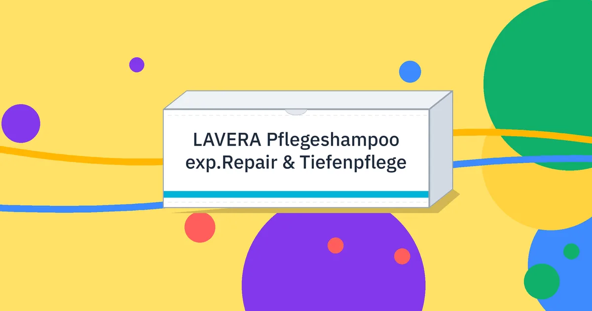Symbolbild: Packung mit der Aufschrift LAVERA Pflegeshampoo exp.Repair & Tiefenpflege (PZN 17242121) – Verfügbarkeit und Bezug in Apotheken in Frankfurt am Main