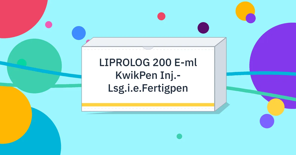 Symbolbild: Packung mit der Aufschrift LIPROLOG 200 E-ml KwikPen Inj.-Lsg.i.e.Fertigpen (PZN 18809222) – Verfügbarkeit und Bezug in Apotheken in Frankfurt am Main