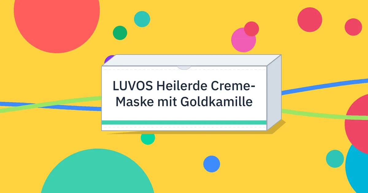 Symbolbild: Packung mit der Aufschrift LUVOS Heilerde Creme-Maske mit Goldkamille (PZN 09901182) – Verfügbarkeit und Bezug in Apotheken in Frankfurt am Main