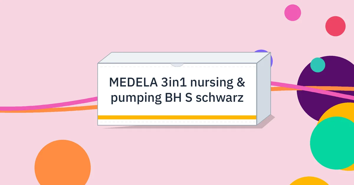 Symbolbild: Packung mit der Aufschrift MEDELA 3in1 nursing & pumping BH S schwarz (PZN 18269197) – Verfügbarkeit und Bezug in Apotheken in Frankfurt am Main