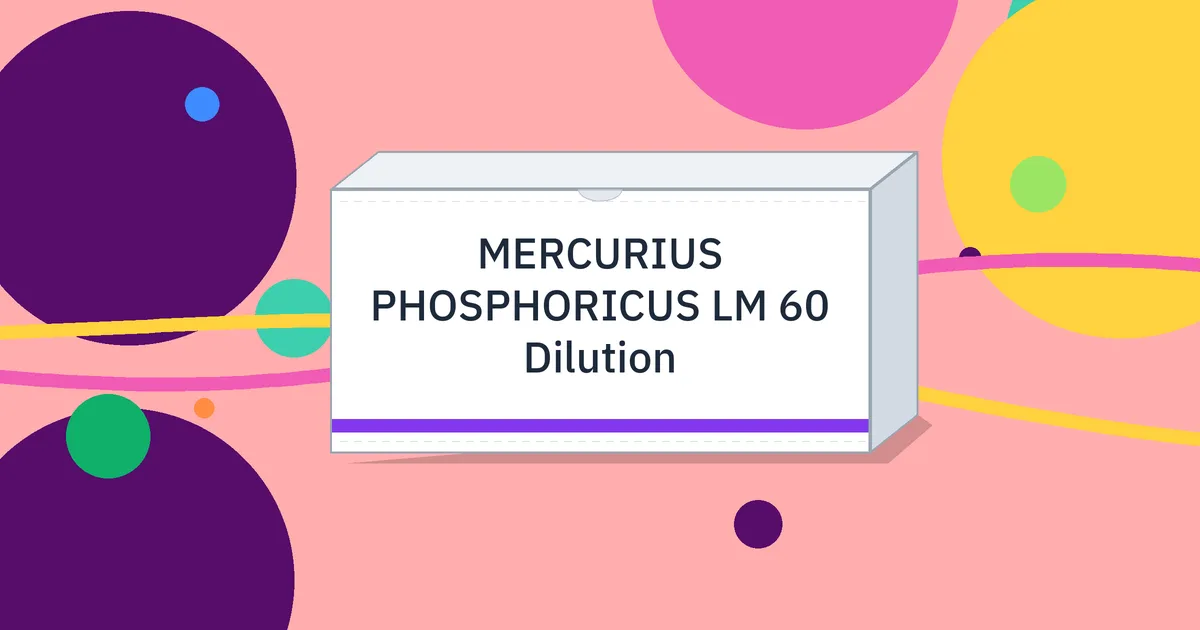 Symbolbild: Packung mit der Aufschrift MERCURIUS PHOSPHORICUS LM 60 Dilution (PZN 12952958) – Verfügbarkeit und Bezug in Apotheken in Frankfurt am Main