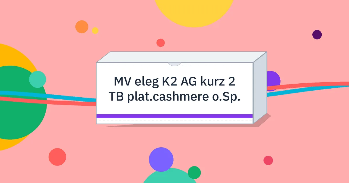 Symbolbild: Packung mit der Aufschrift MV eleg K2 AG kurz 2 TB plat.cashmere o.Sp. (PZN 14672358) – Verfügbarkeit und Bezug in Apotheken in Frankfurt am Main