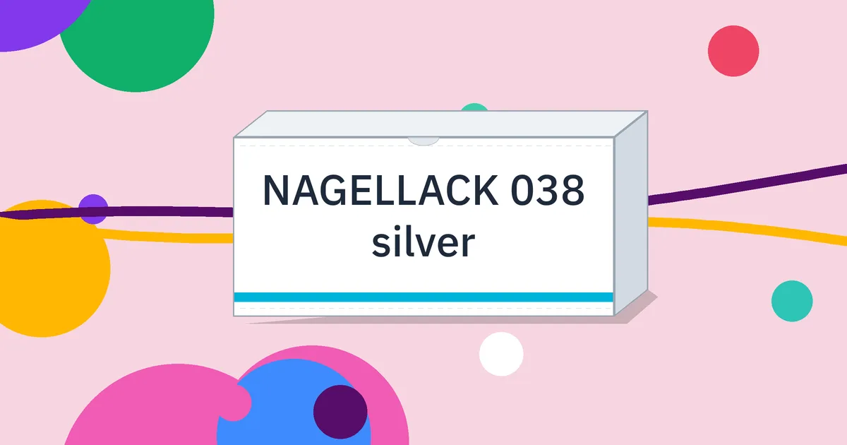 Symbolbild: Packung mit der Aufschrift NAGELLACK 038 silver (PZN 10949685) – Verfügbarkeit und Bezug in Apotheken in Frankfurt am Main