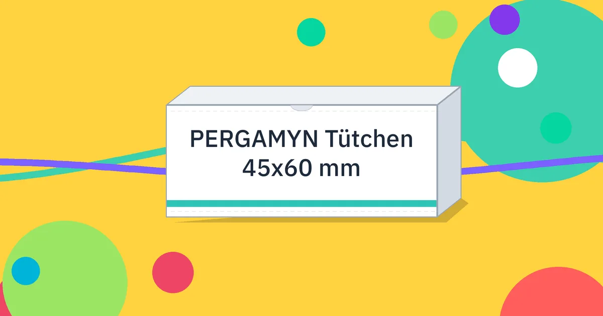 Symbolbild: Packung mit der Aufschrift PERGAMYN Tütchen 45x60 mm (PZN 09748131) – Verfügbarkeit und Bezug in Apotheken in Frankfurt am Main