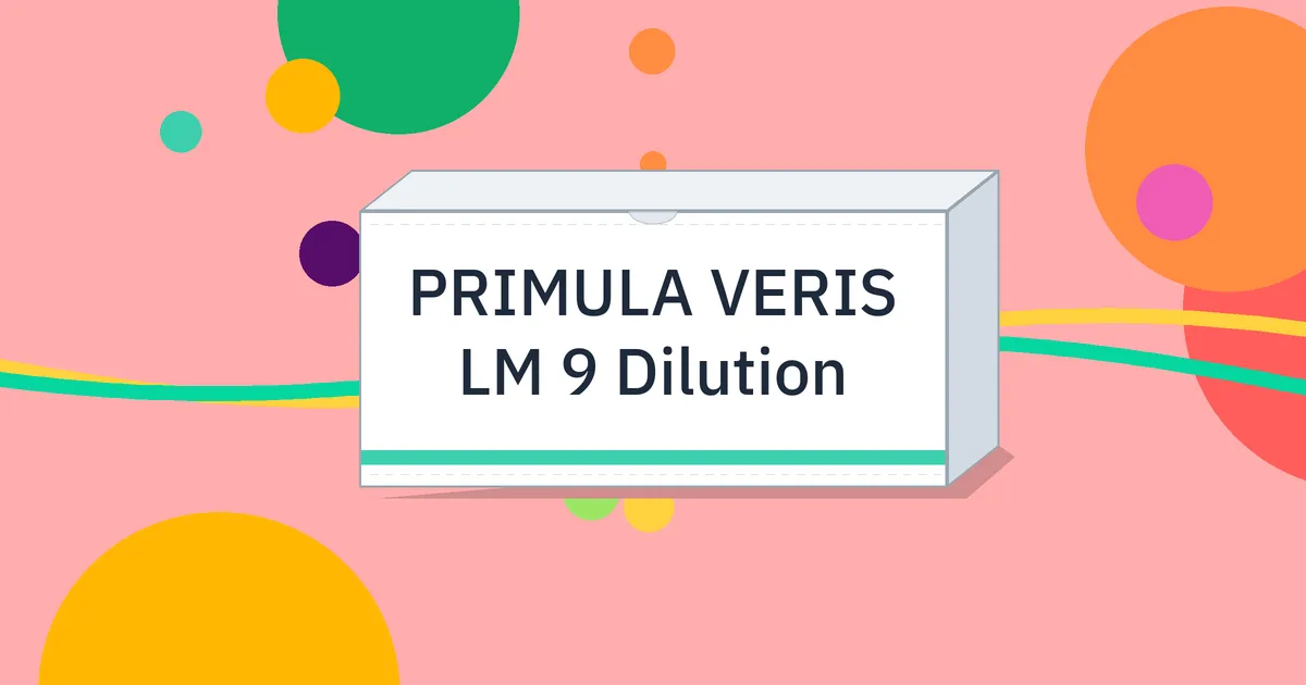 Symbolbild: Packung mit der Aufschrift PRIMULA VERIS LM 9 Dilution (PZN 13667444) – Verfügbarkeit und Bezug in Apotheken in Frankfurt am Main