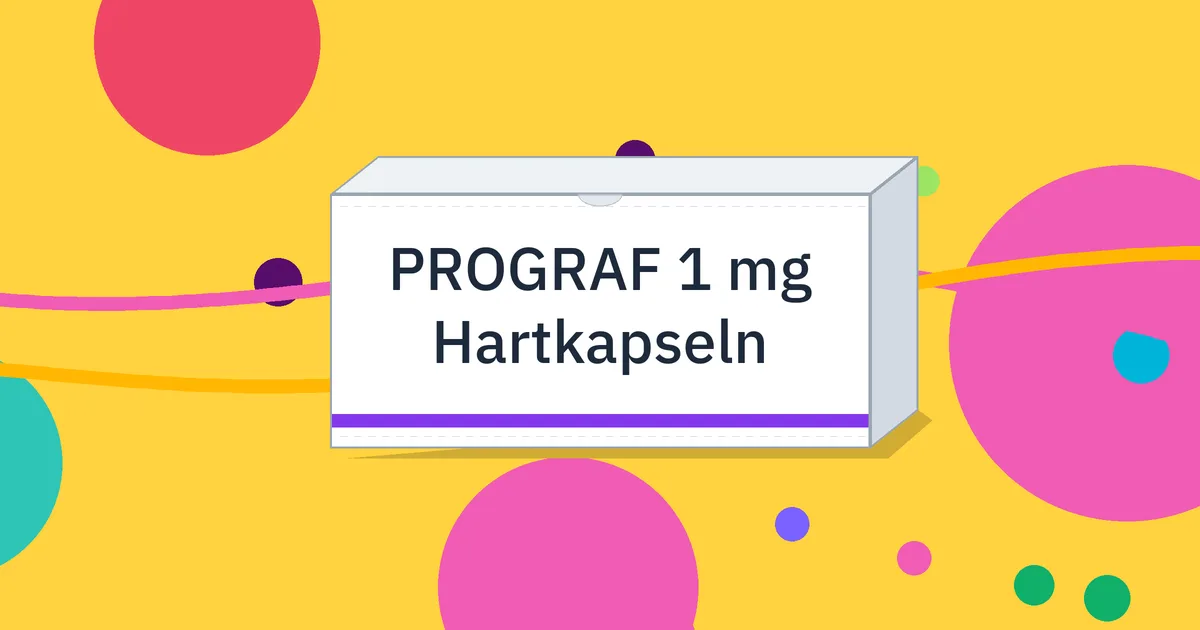 Symbolbild: Packung mit der Aufschrift PROGRAF 1 mg Hartkapseln (PZN 08804815) – Verfügbarkeit und Bezug in Apotheken in Frankfurt am Main